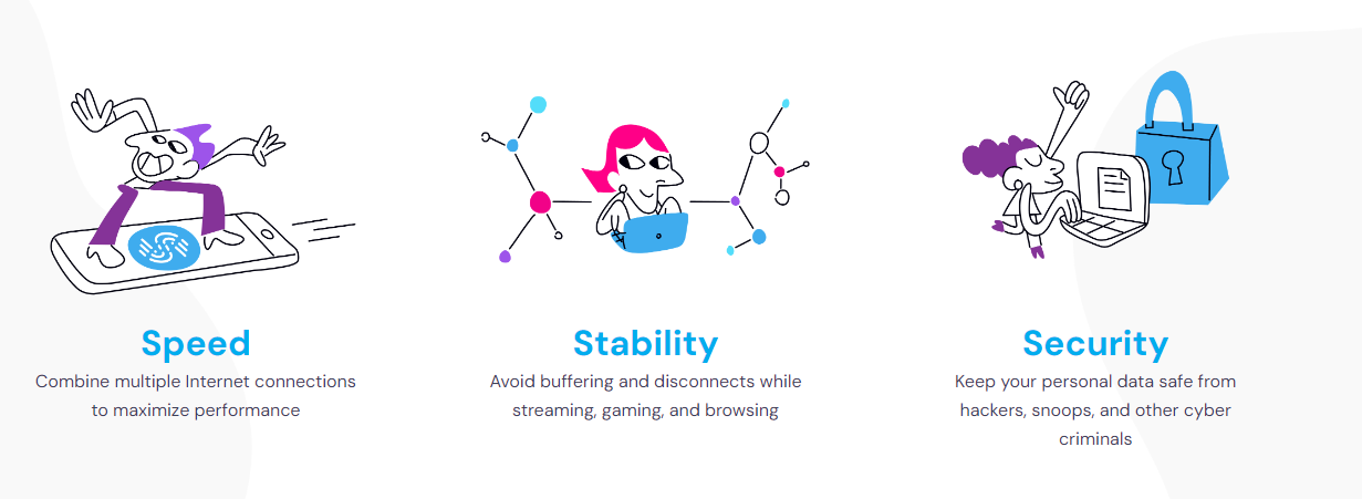 複数の通信回線を束ねて高速化するVPN Speedifyとは