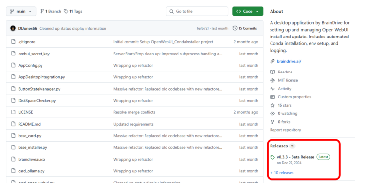OpenWebUIをWindowsにワンクリックでインストールする方法